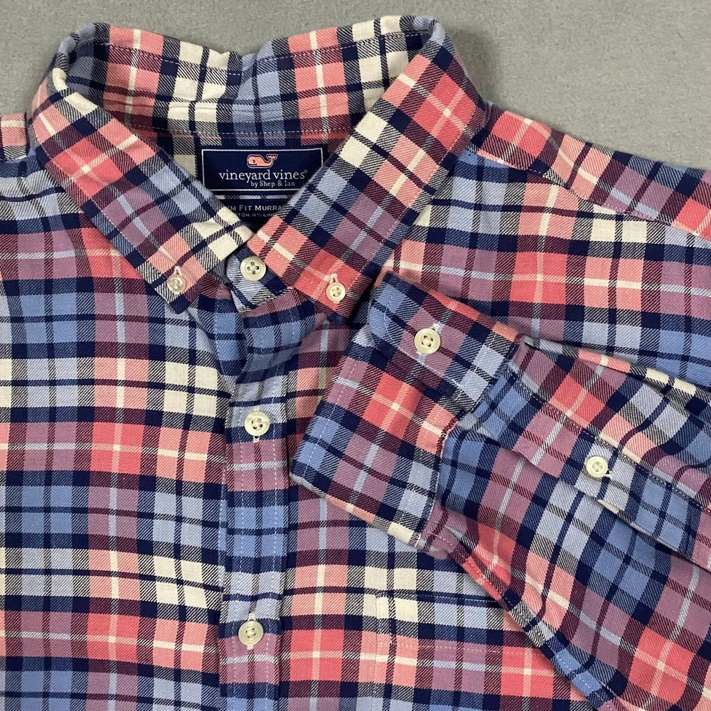 Vineyard Vines | Shirts | Vineyard Vines Slim Fit Murray Shirt Mens ...